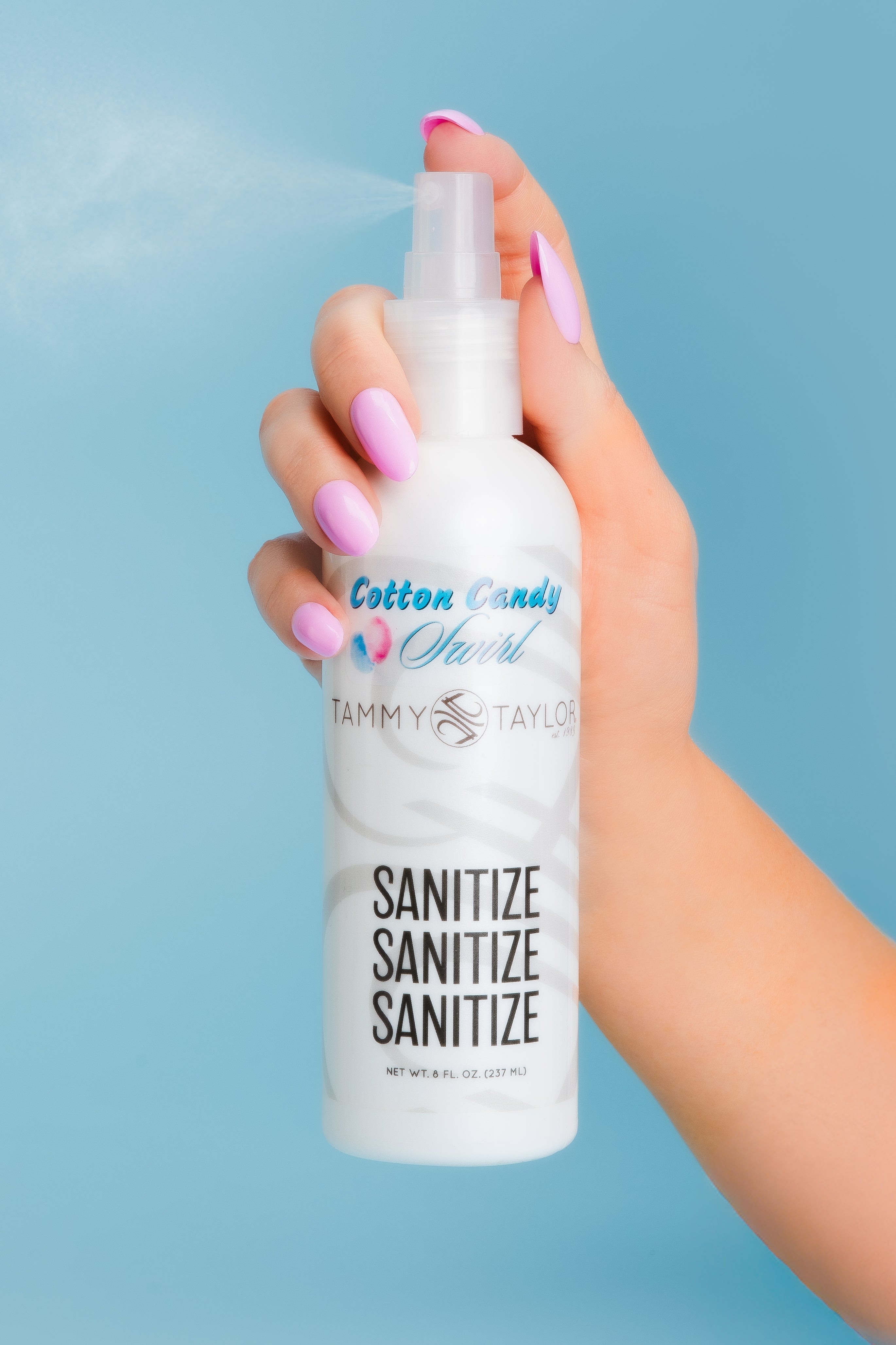 Cotton Candy Swirl Sanitize – Tammy Taylor Nails Professional