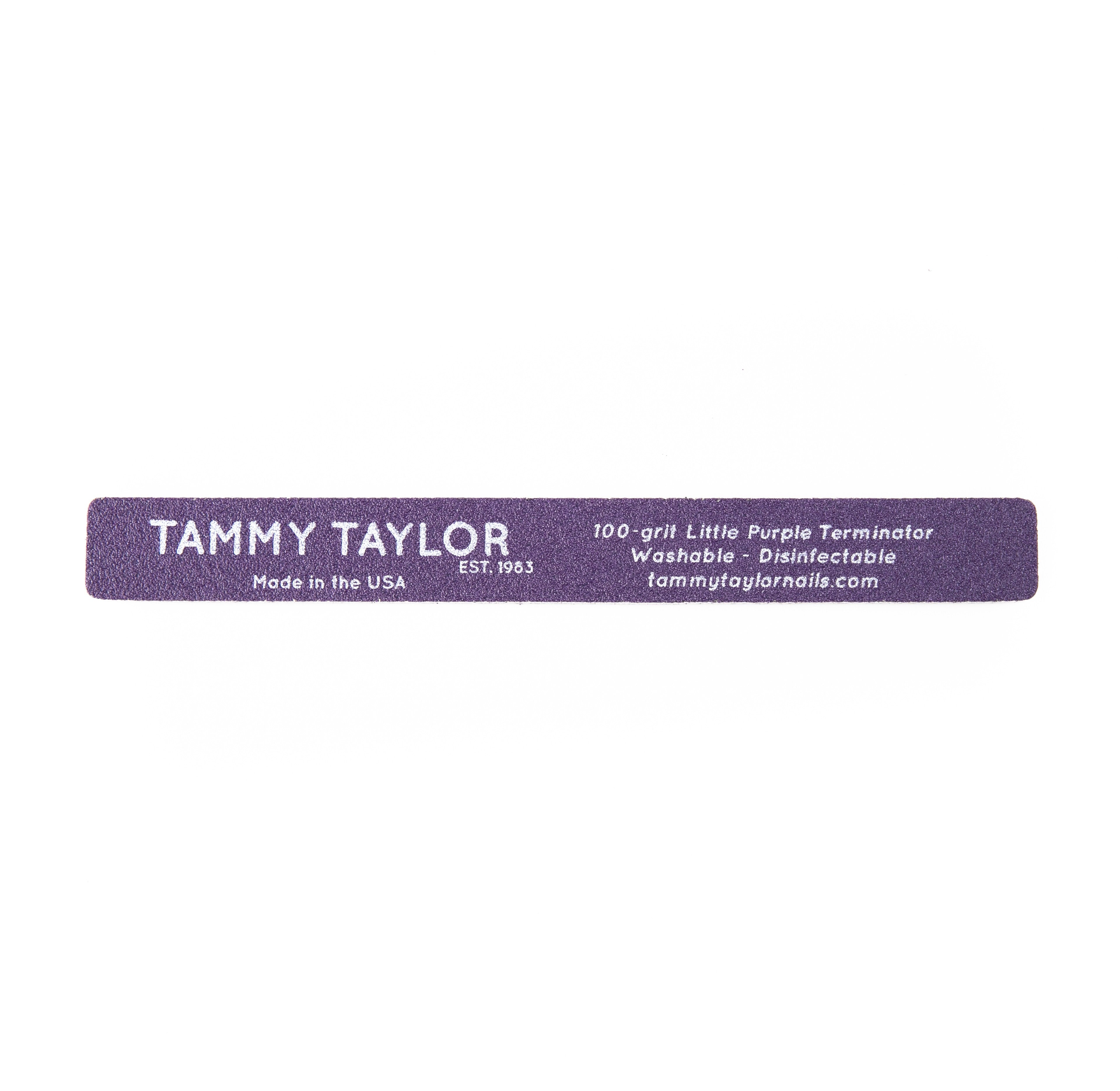 100 Grit Purple Terminator – Tammy Taylor Nails Professional